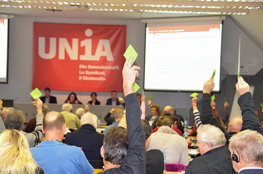 Unia Delegiertenversammlung